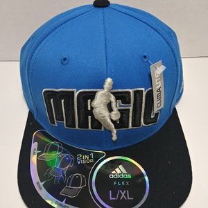 adidas | Accessories | Adidas Climalite Nba Orlando Magic Fitted Hat ...